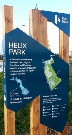 Blueton street furniture - Signage